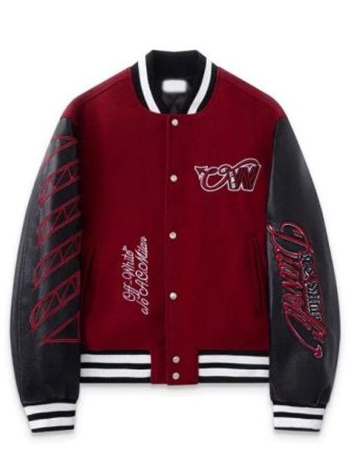 Get AC Milan x Off-White Ruben Loftus-Cheek Varsity Jacket
