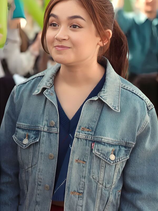 XO Kitty Anna Cathcart Denim Jacket | Arsenal Jackets